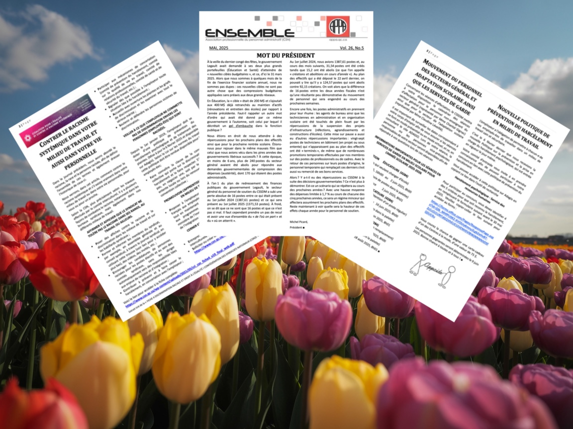 Journal Ensemble | Mai 2025 – APPA